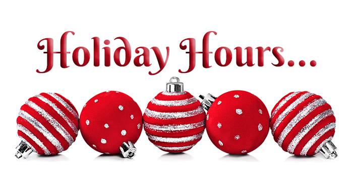 Holiday Office Hours Pilgrim Congregational UCC